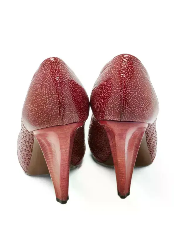 Bottega Veneta Perforated Round-toe Pumps