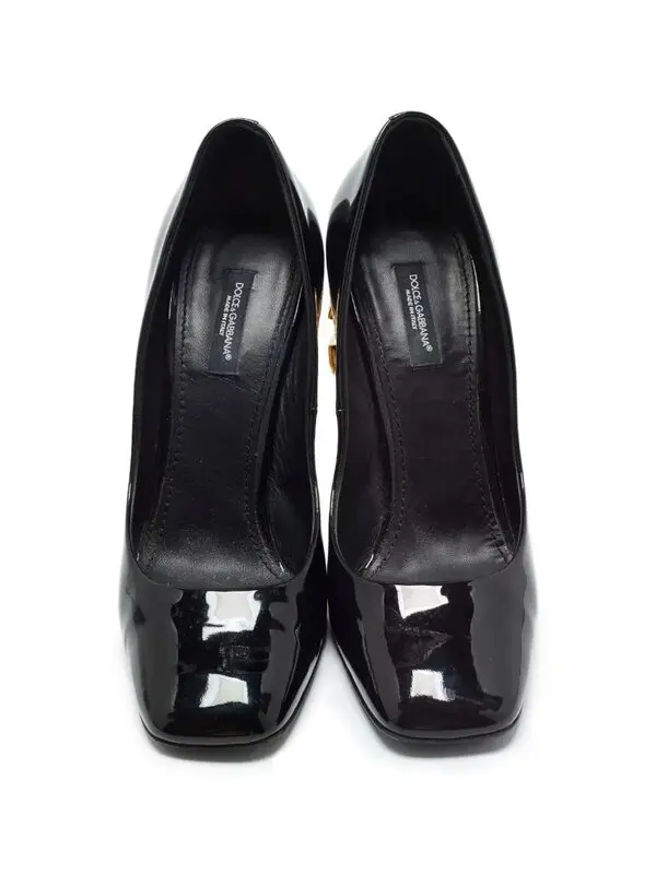 Dolce & Gabbana Dg Logo Square-toe Pumps
