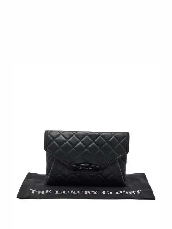 Givenchy Antigona Quilted Clutch Bag