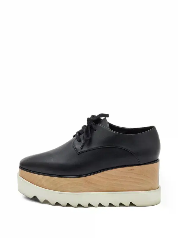 Stella McCartney Elyse Platform Derby Shoes - Black