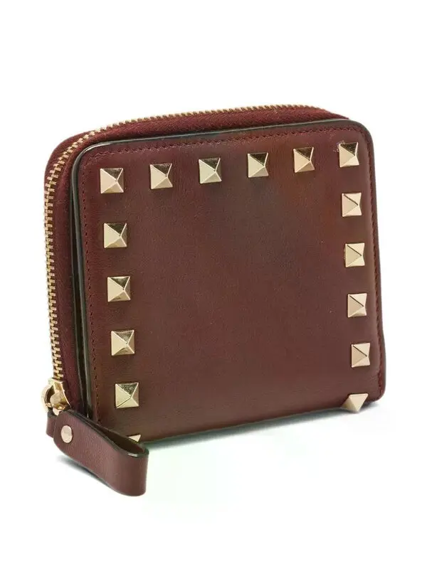 Valentino Garavani Rockstud Leather Wallet