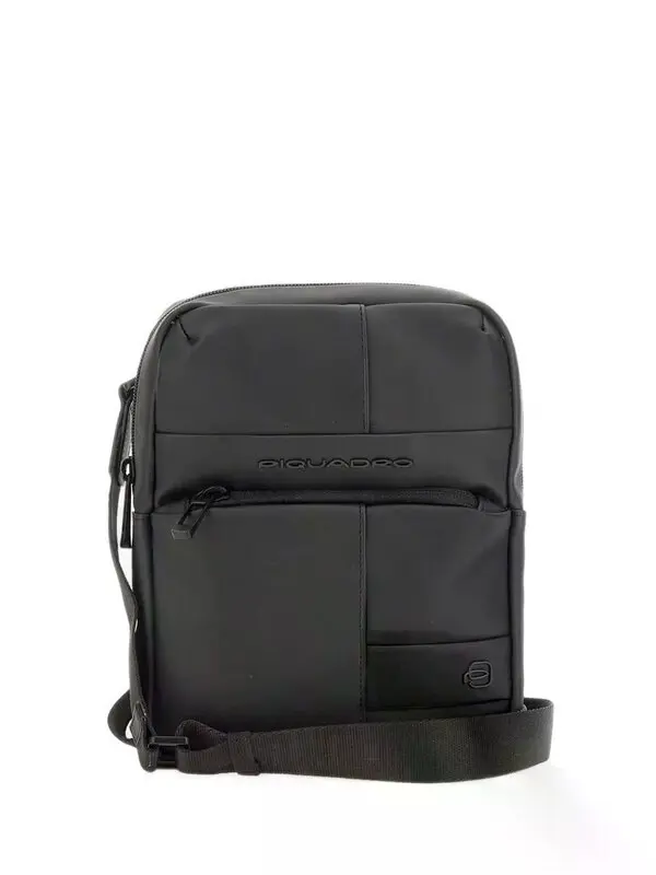 PIQUADRO Logo-print Messenger Bag - Black