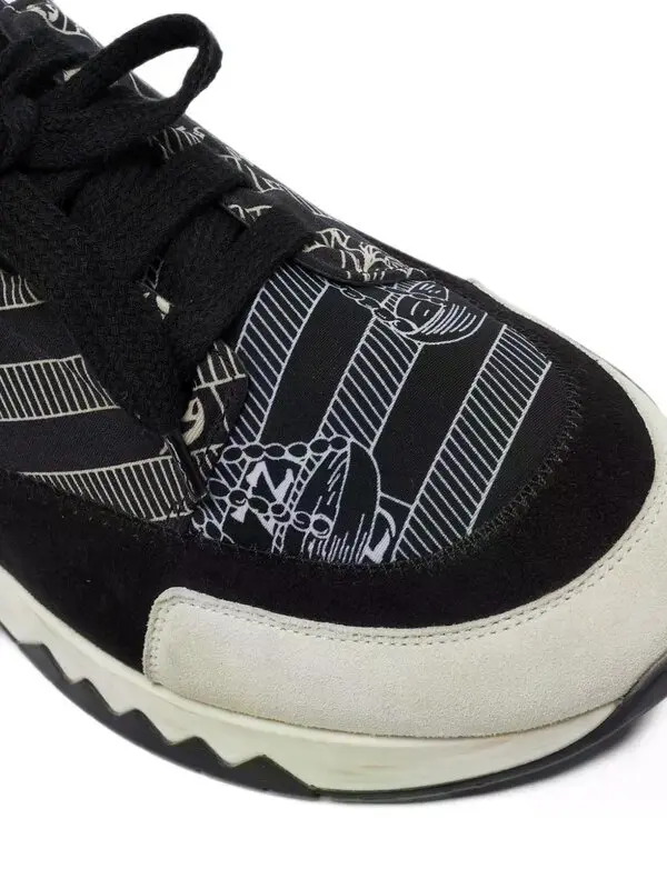 Hermès Stadium Panelled Sneakers