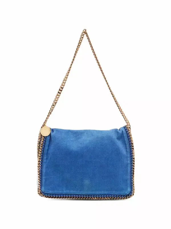 Stella McCartney Falabella Chain-trim Shoulder Bag - Blue