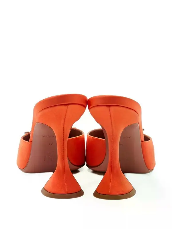 Amina Muaddi Begum Crystal-embellished Mules