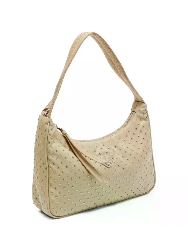 Prada Studded Re-edition Tote Bag