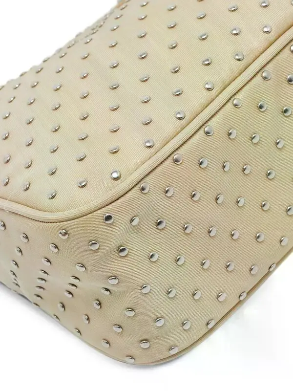 Prada Studded Re-edition Tote Bag