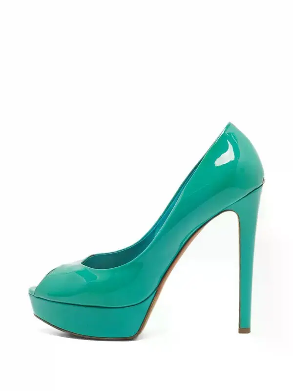 Dior Miss Peep-toe Pumps - Blue