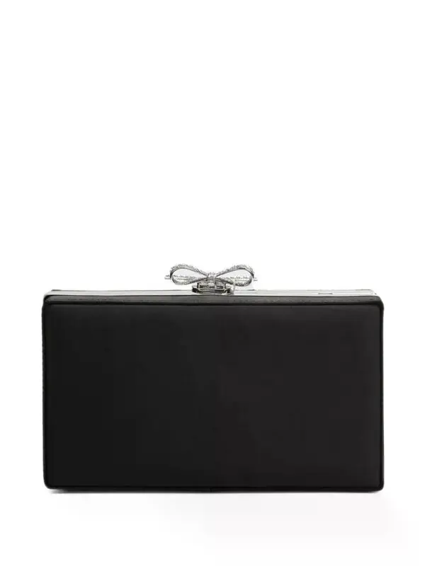 SELF-PORTRAIT Chainmail Clutch Bag - Silver