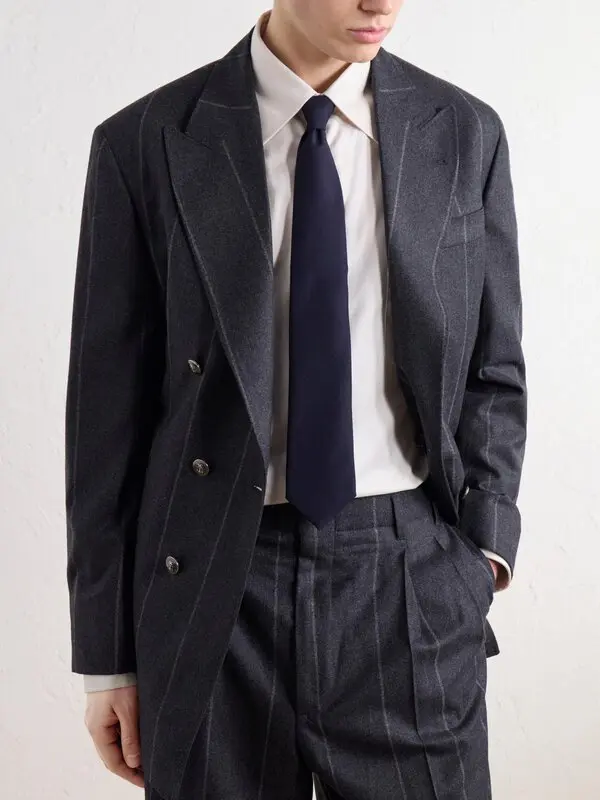 Brunello Cucinelli 8cm Virgin Wool-twill Tie