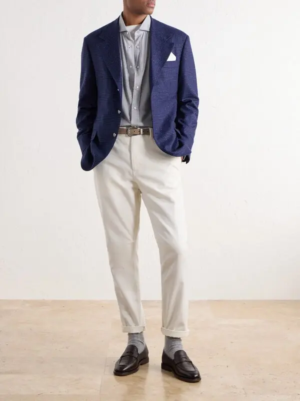 Brunello Cucinelli Cotton-flannel Western Shirt