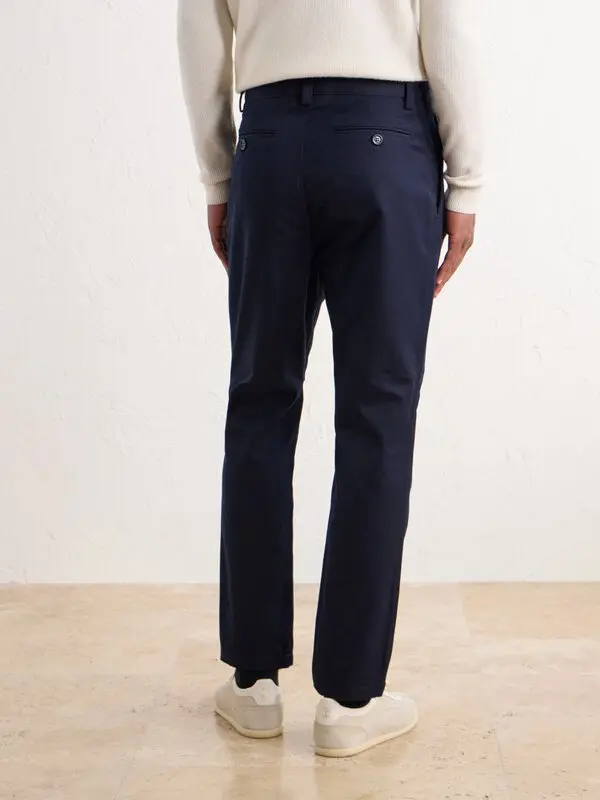 Brunello Cucinelli Tapered Cotton And Wool-blend Twill Chinos