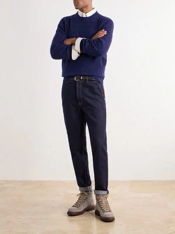 Brunello Cucinelli Cable-knit Cashmere Sweater