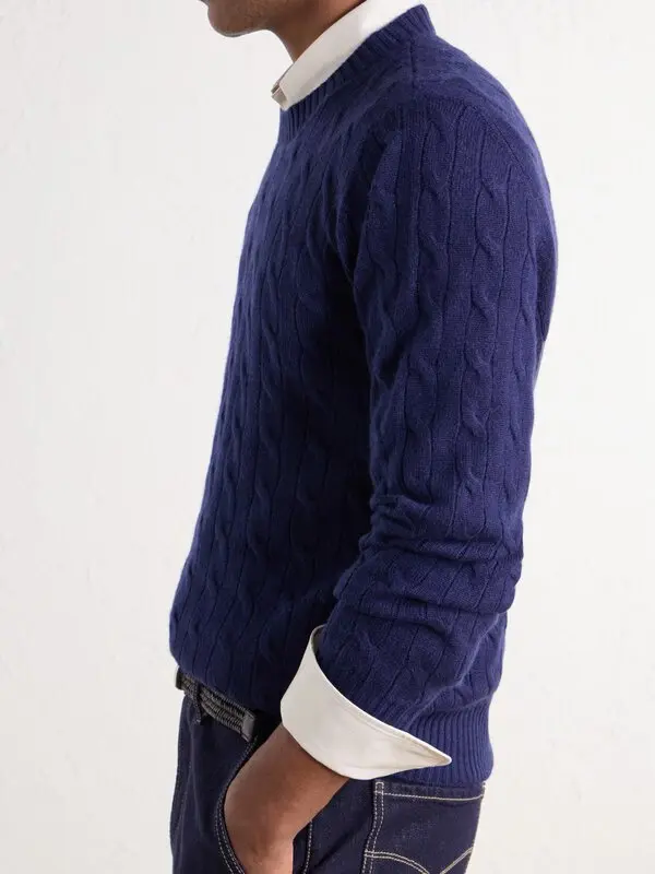 Brunello Cucinelli Cable-knit Cashmere Sweater