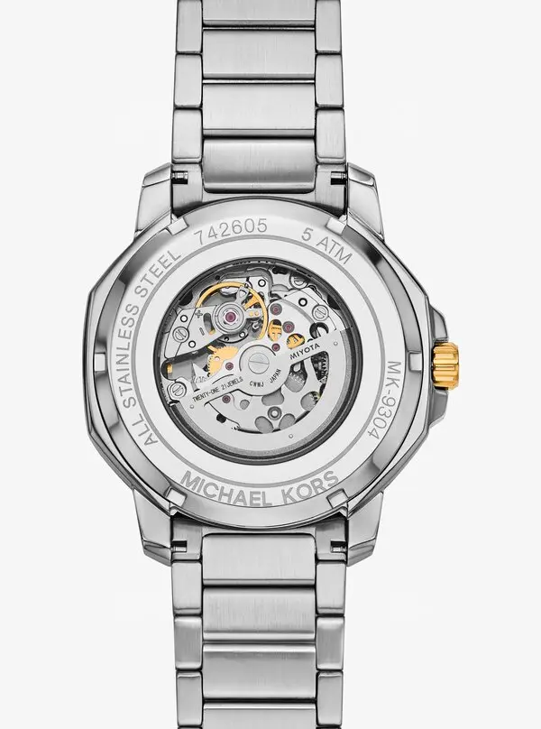 Michael Kors Oversized Prescott Two-tone Watch In By