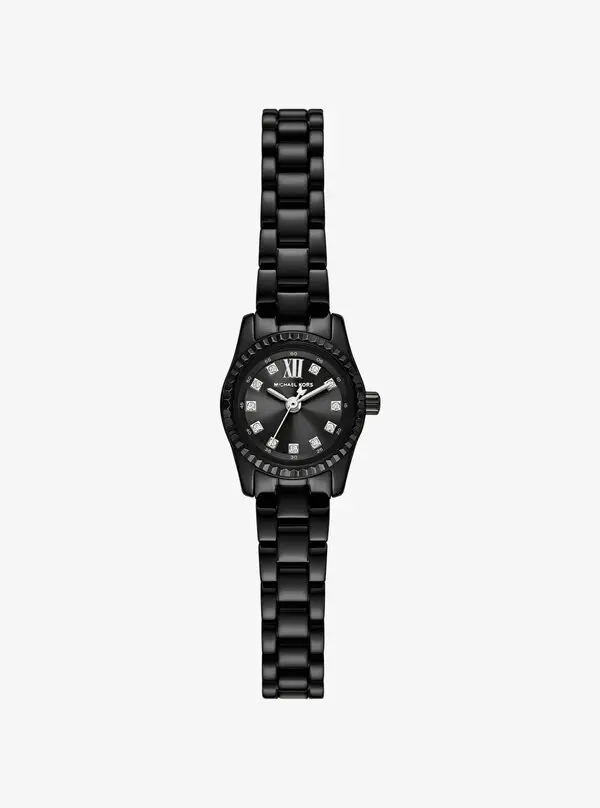 Michael Kors Micro Lexington -tone Watch In By - Black