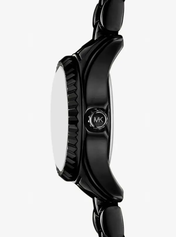 Michael Kors Micro Lexington -tone Watch In By - Black