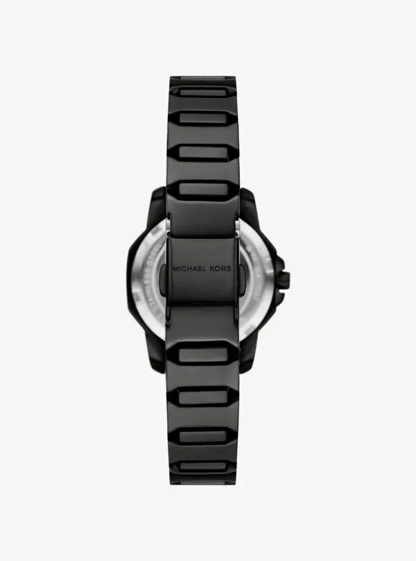 Michael Kors Petite Prescott Baguette -tone Watch In By
