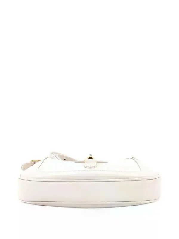 Gucci Jackie 1961 Leather Mini Shoulder Bag - White