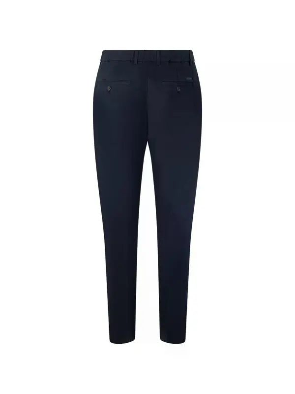 Paul & Shark Elasticated-waistband Logo-charm Trousers