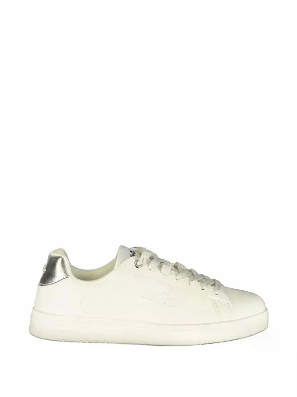 ELLESSE Logo-embossed Metallic-heel Sneakers