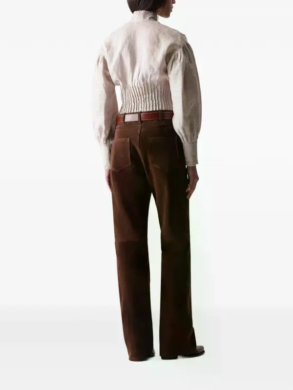 FORTELA Jane Suede Trousers
