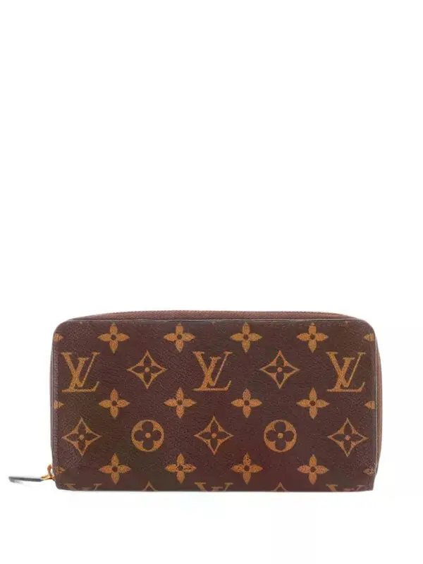 LOUIS VUITTON Zippy Wallet Monogram Canvas Small Wallets