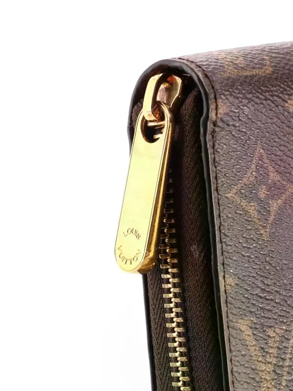 LOUIS VUITTON Zippy Wallet Monogram Canvas Small Wallets