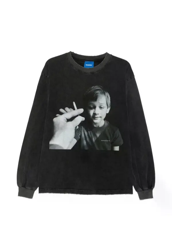 DAGGER Graphic-print Long-sleeve T-shirt