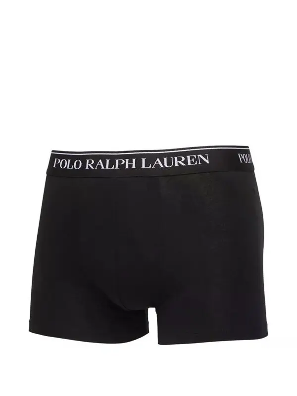 Polo Ralph Lauren Logo-waistband Briefs Set - Blue