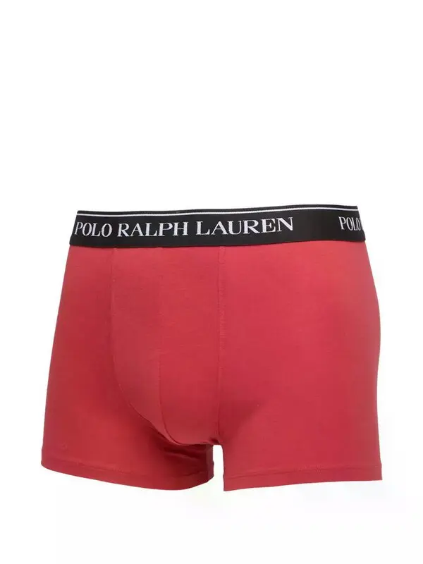 Polo Ralph Lauren Logo-waistband Briefs Set - Blue