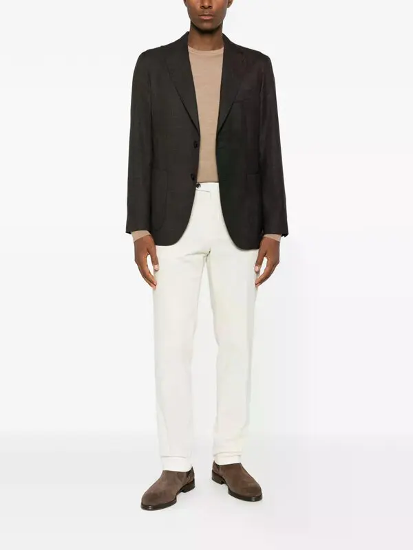 CARDUCCI Logo-embroidered Wool Sweater