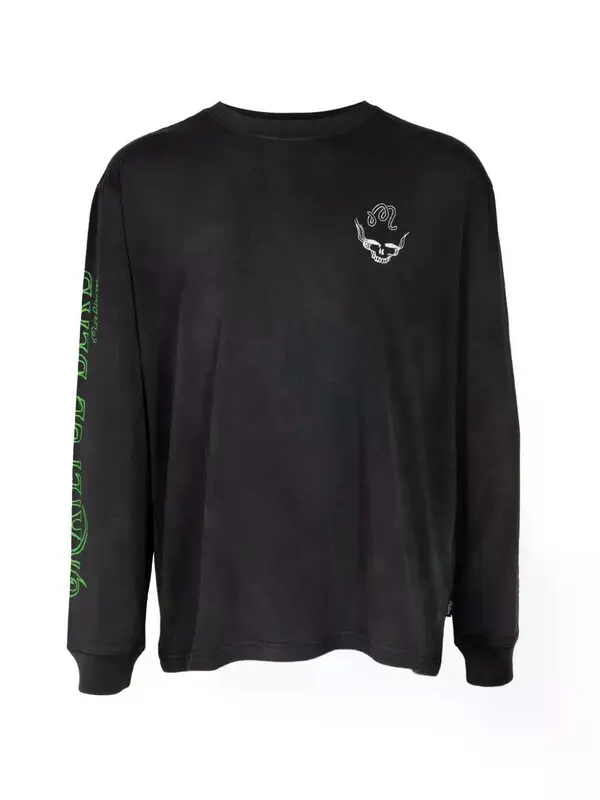 MALBON X Grateful Dead Gorse Long-sleeve T-shirt - Black