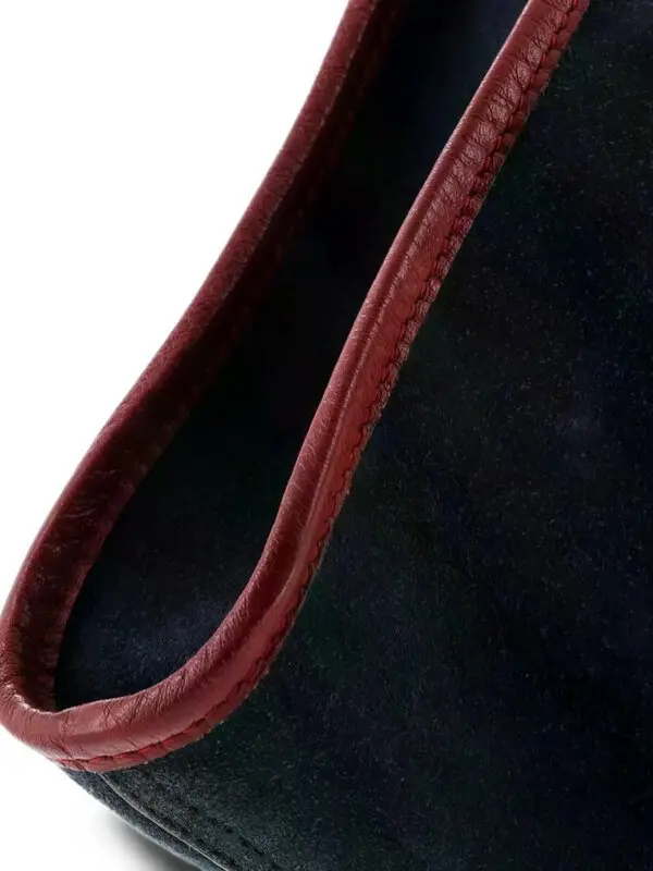 Gucci Rajah Chain Suede Large Tote Bag