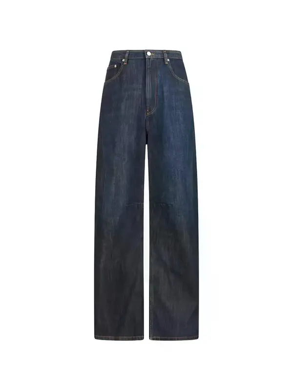 MAISON MARGIELA Wide-leg Denim Jeans - Blue
