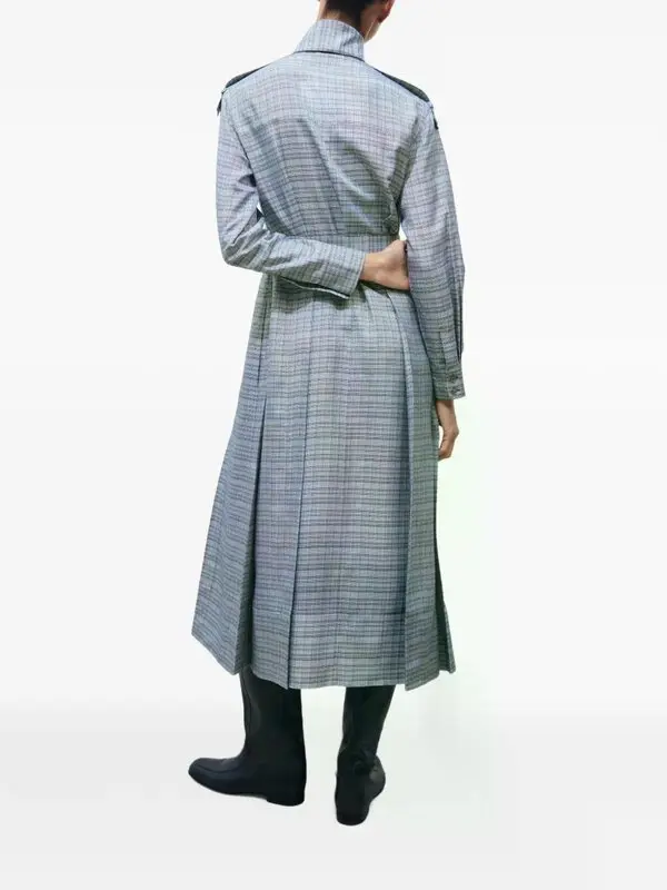 Tory Burch Front-tie Jacquard Shirtdress