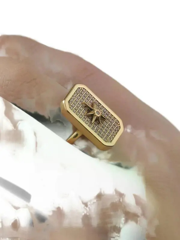 ESHVI Starglow Star-motif Ring