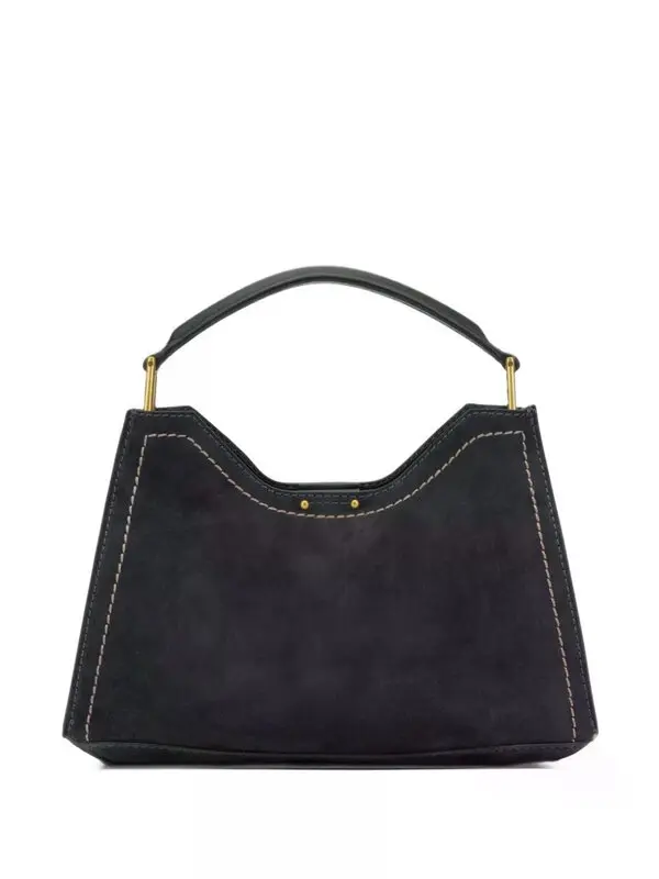 GIANNI CHIARINI Small Aurora Contrast-stitched Tote Bag - Blue