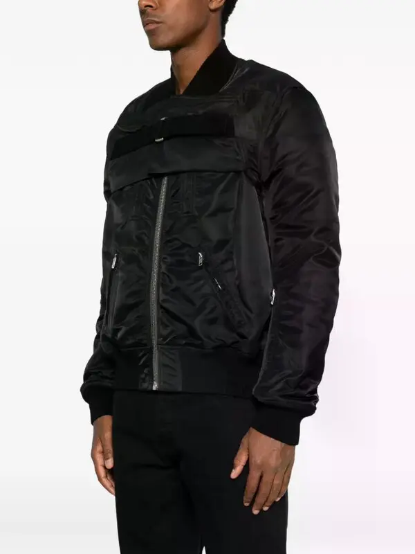 Rick Owens 2 Piece Flight Buckle-strap Panelled Jacket