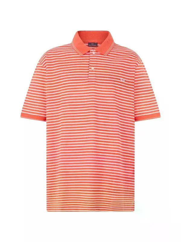 Paul & Shark Striped Short-sleeve Polo Shirt