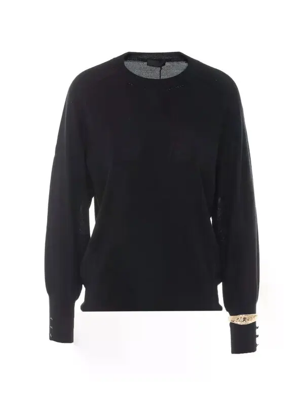 Liu Jo Cuff-embelishment Sweater