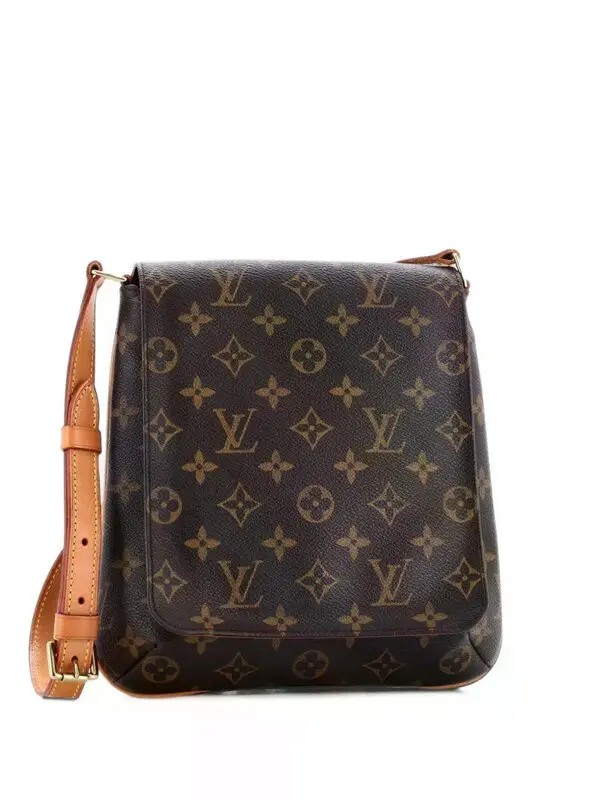 LOUIS VUITTON Musette Salsa Handbag Monogram Canvas Pm Shoulder Bag - Brown