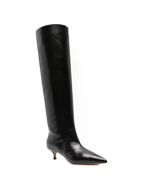 Le Monde Beryl Babouche Leather Boots