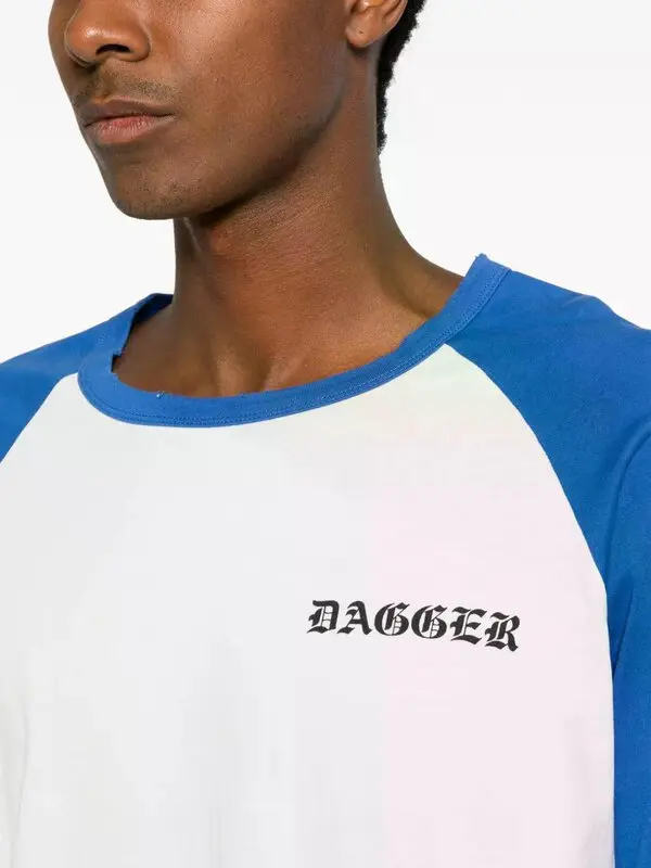 DAGGER Logo-print Raglan-sleeve T-shirt