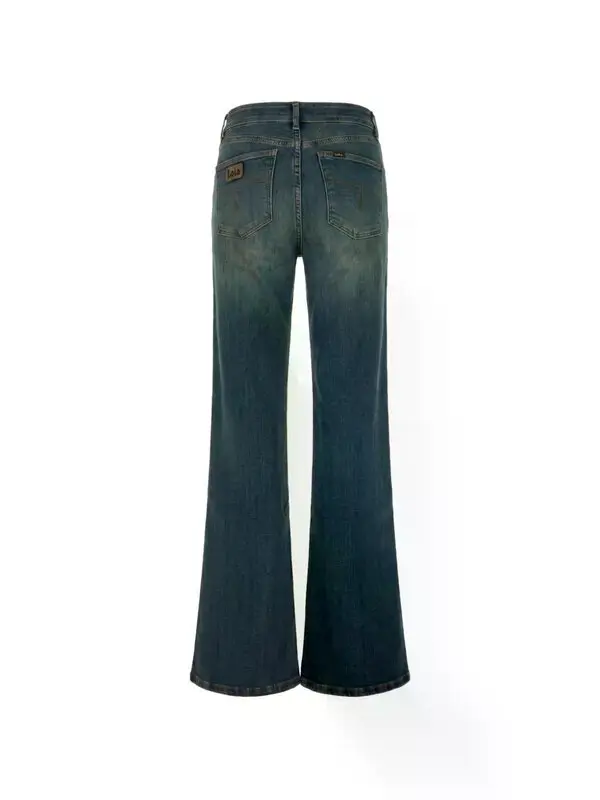 LOIS Faded Flared Jeans - Blue