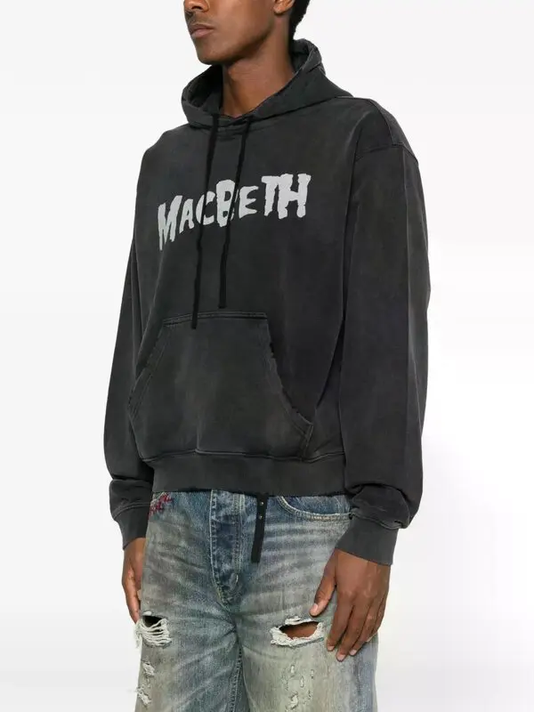 DAGGER Macbeth-print Hoodie