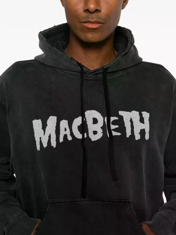 DAGGER Macbeth-print Hoodie