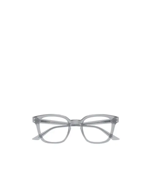 Gucci Square Frame Glasses - Transparent Gray