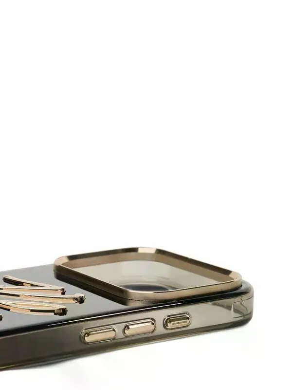 Karl Lagerfeld Autograph Faux-pearl Strap Iphone 17 Pro Case