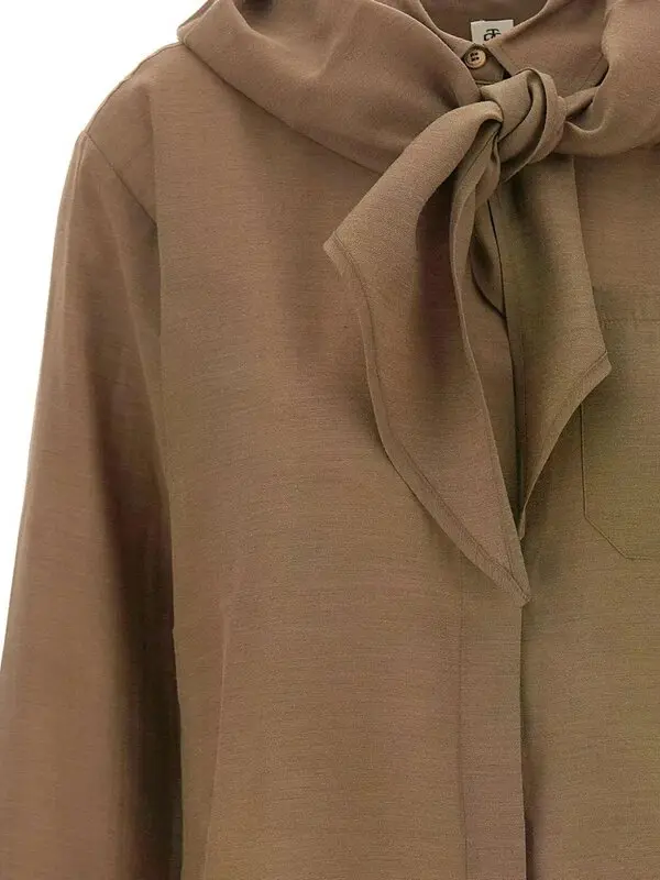 THE GARMENT Eleanor Scarf-detail Shirt